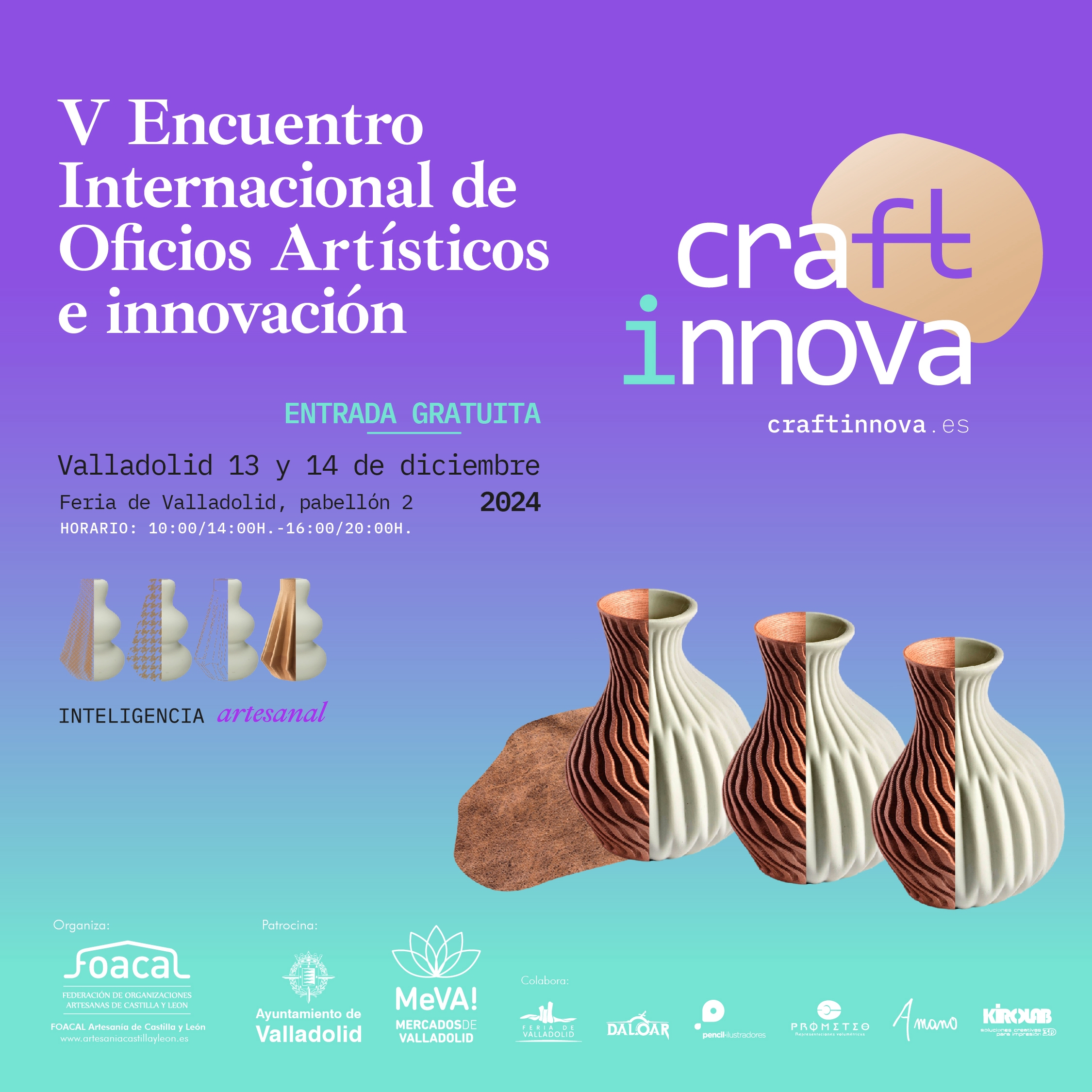 Craftinnova 2024 - FOACAL. Artesanía Castilla y León