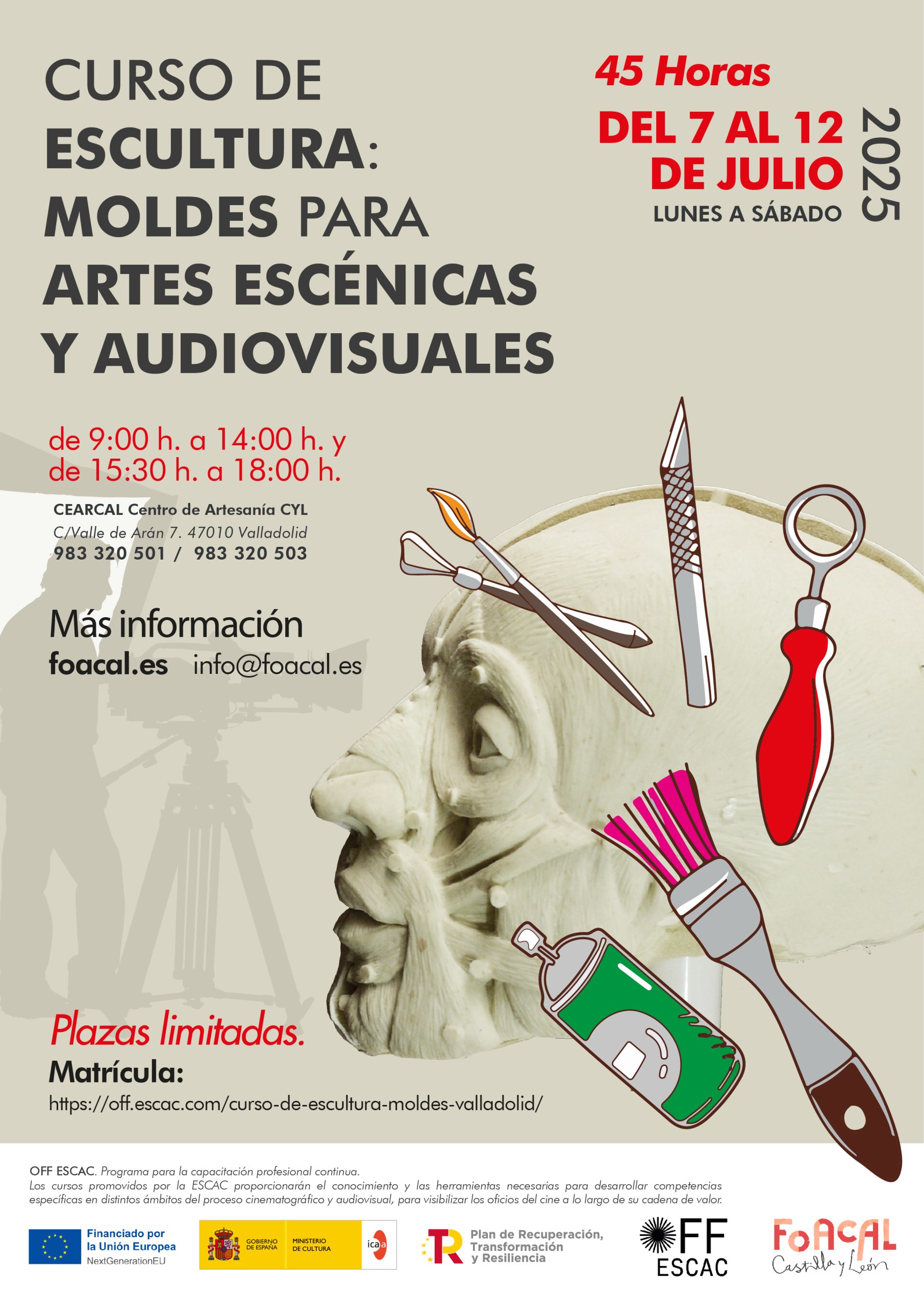 Cursos OFF ESCAC - FOACAL. Artesanía Castilla y León